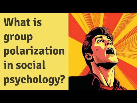 What is group polarization in social psychology?