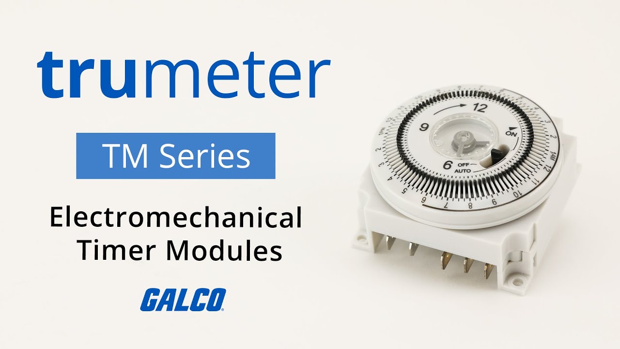 Trumeter TM Series Electromechanical Timer Modules