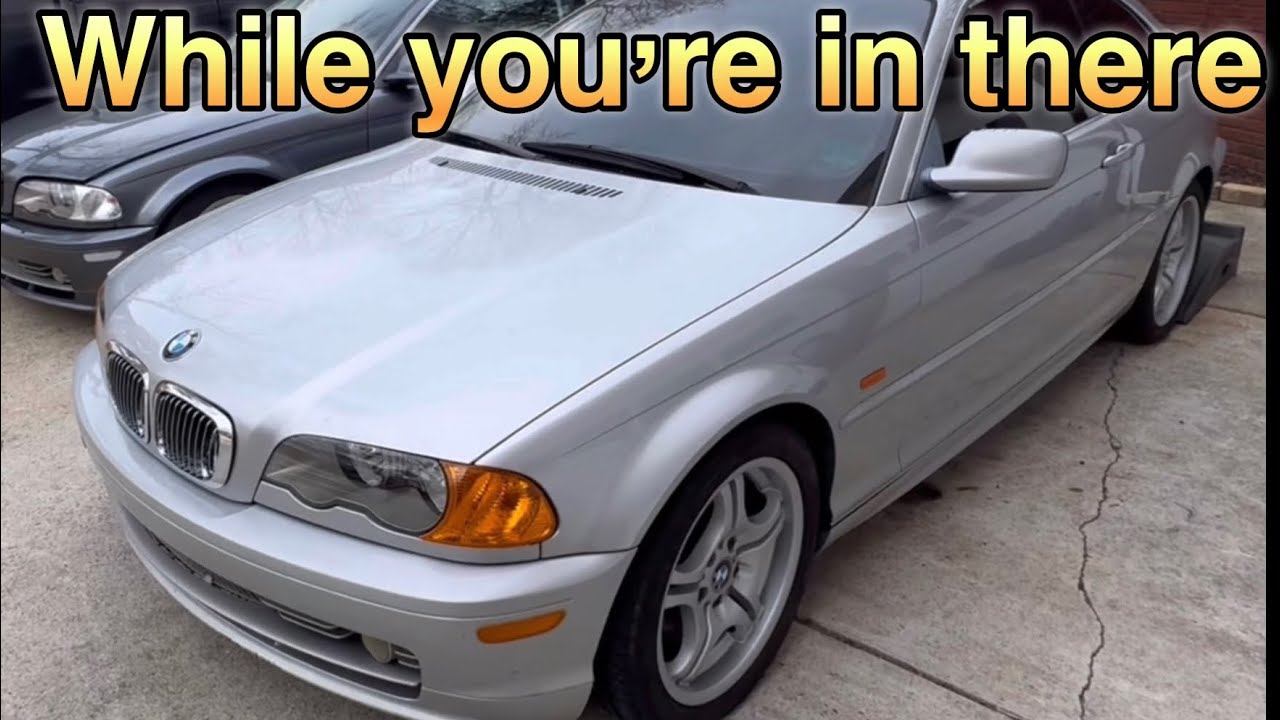 DIY E46 330ci hard coolant line and CCV replacement