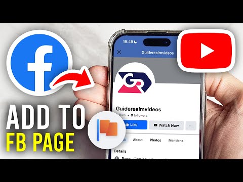 How To Add YouTube Channel Link To Facebook Page - Full Guide