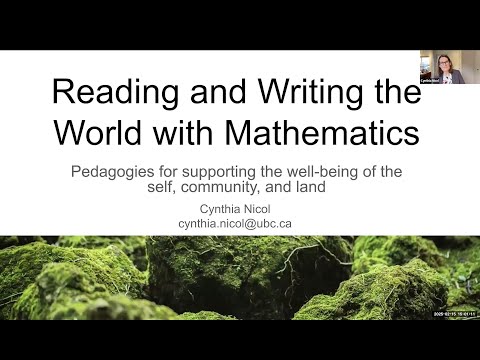 Reading and Writing the World with Mathematics: Pedagogies Supporting the Well-Being of the Self...