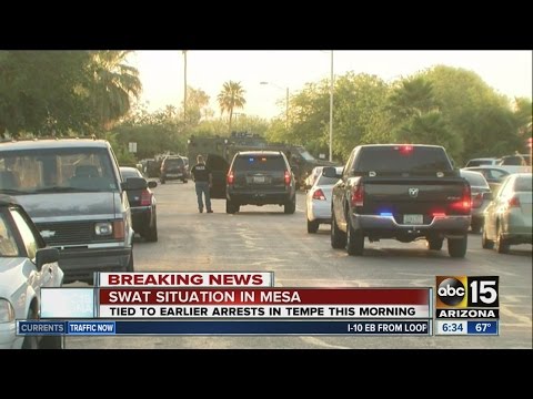 SWAT situation in Mesa