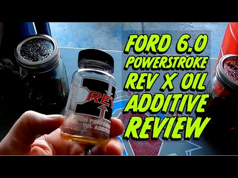 Ford 6.0 cold start before and after Rev X and Rotella T6