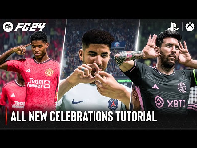 All EA FC 24 celebrations and how to perform them