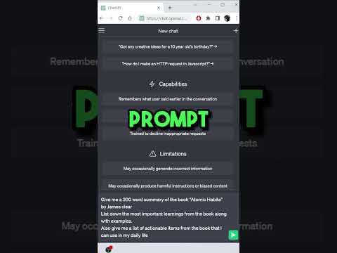 Free book summaries with ChatGPT and AI | Daily ChatGPT Prompts