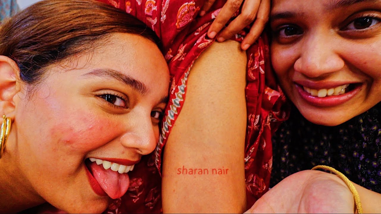 SHE TATTOOED MY NAME AFTER LOSING A BET!!!