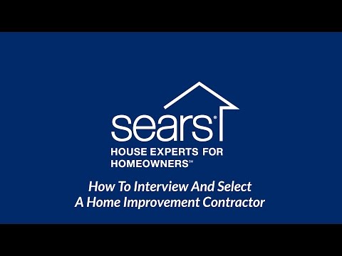 How to Interview and Select a Home Improvement Contractor