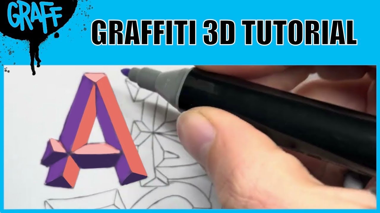 Complete 3D Graffiti Alphabet 2026