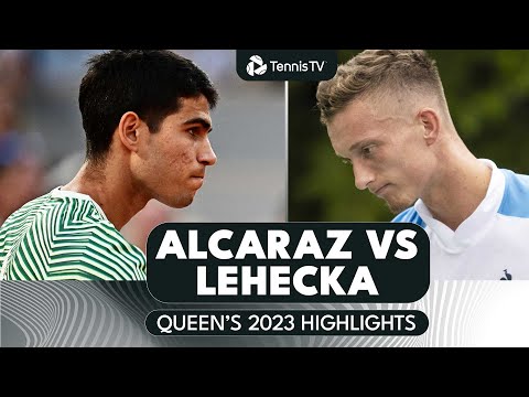 Carlos Alcaraz vs Jiri Lehecka Extended Highlights | Queen's 2023