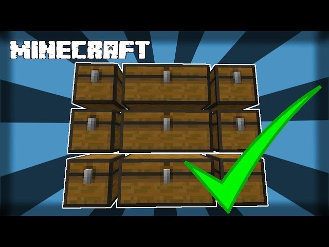 How to organize your chests in Minecraft