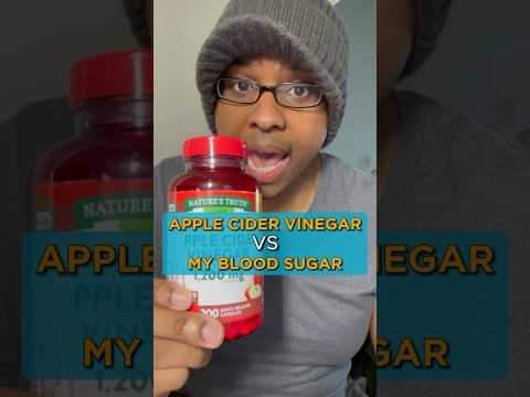 Apple Cider Vinegar Capsules vs My Blood Sugar