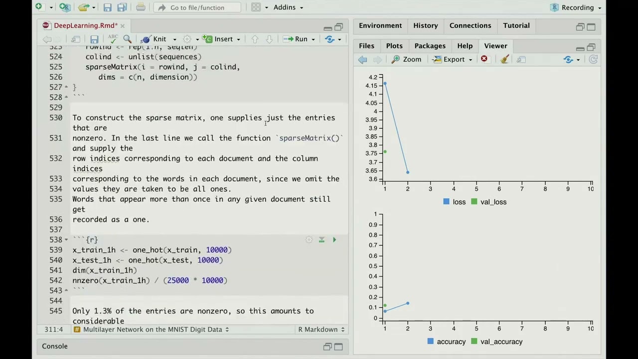 Statistical Learning: 10.R.3 Document Classification