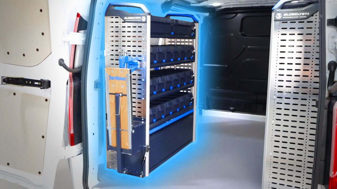 Ultimate ORGINISATION For Your Ford Transit | Sortimo Racking