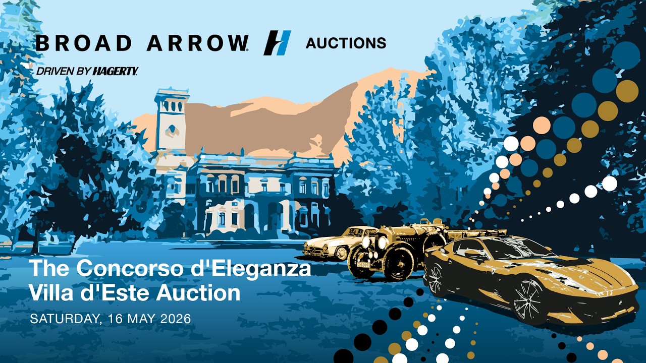 Day One of The Concorso d'Eleganza Villa d’Este Auction 2026