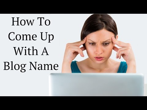 ✅ How To Come Up With A Blog Name ( Includes Live Example)