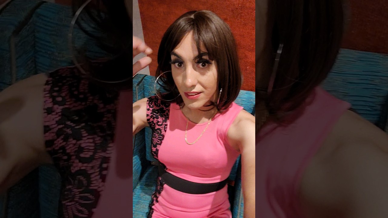 late night public crossdressing. loved this look