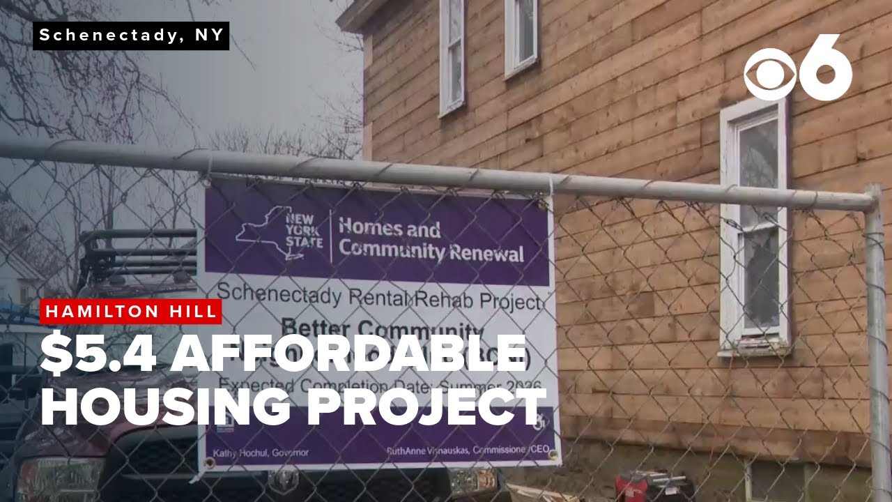 Schenectady launches $5.4M affordable housing project on Hamilton Hill