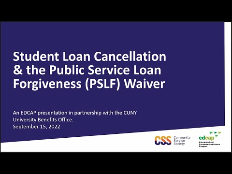 Public Service Loan Forgiveness (PSLF) Program Webinar
