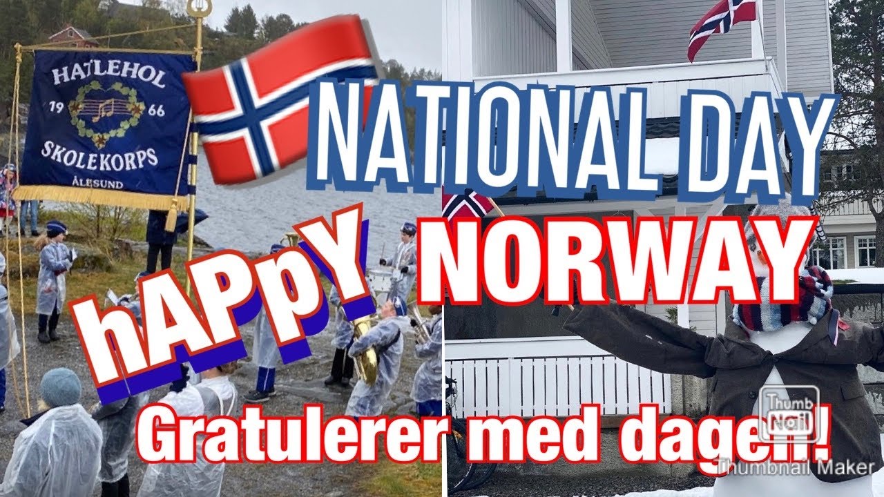 NORWAY’S CELEBRATION |17TH MAY  SYTTENDE MAY | HAPPY NATIONAL 🇳🇴 DAY NORWAY | GRATULERER MED DAGEN