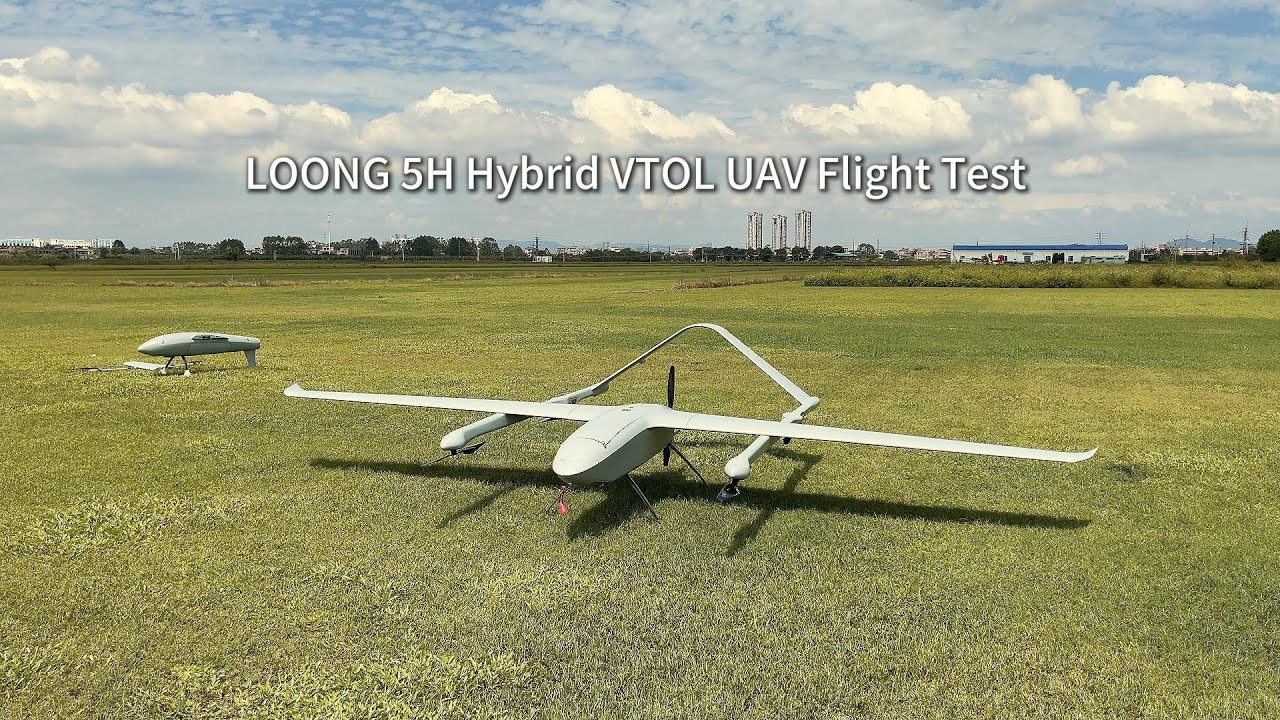 LOONG 5H Hybrid VTOL UAV Flight Test