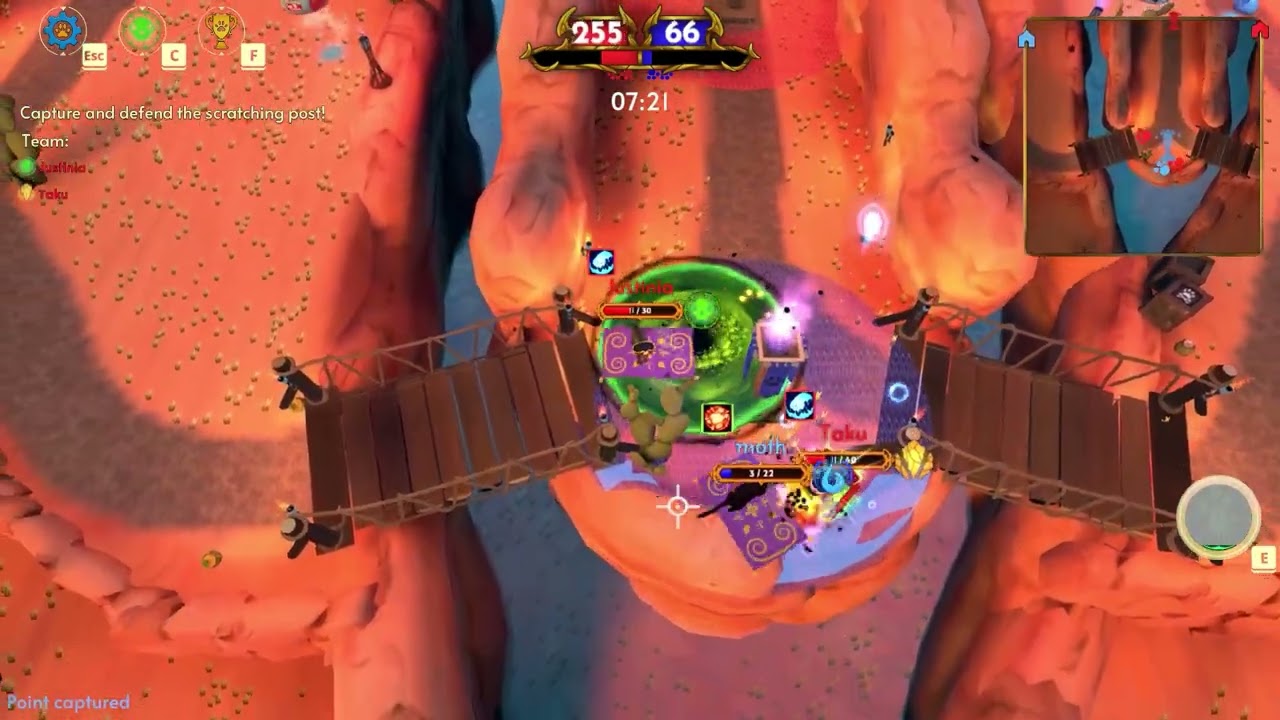 Wizard Cats Tank Battle - Cat Canyon King Of The Hill