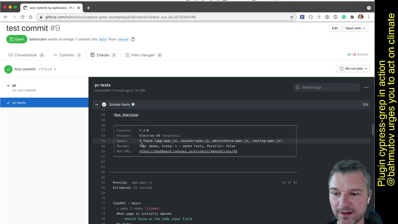 How I organize pull request workflows by running smoke tests first