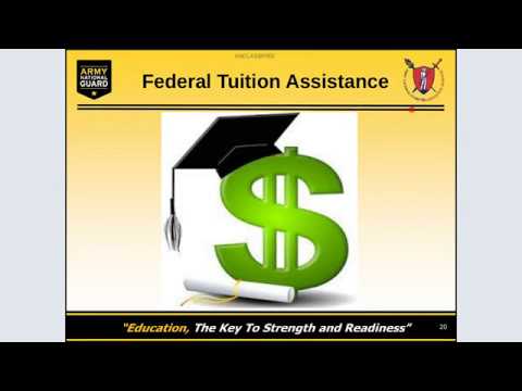 Federal Tuition Assistance and Credentialing Assistance Education Webinar