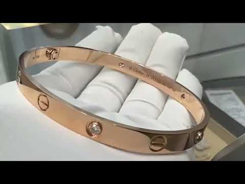 4 Diamonds Cartier Love Bracelet: My Ultimate Love" ๐๐โจ