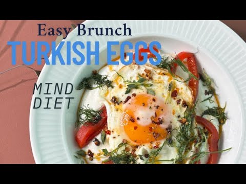 My Real Brunch with MIND: Çilbir (Turkish Eggs)