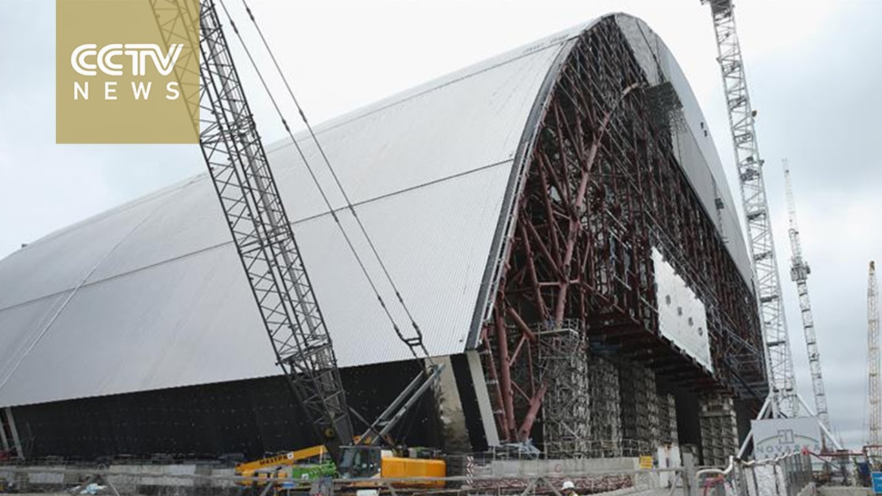 Ukraine installs giant dome over Chernobyl reactor