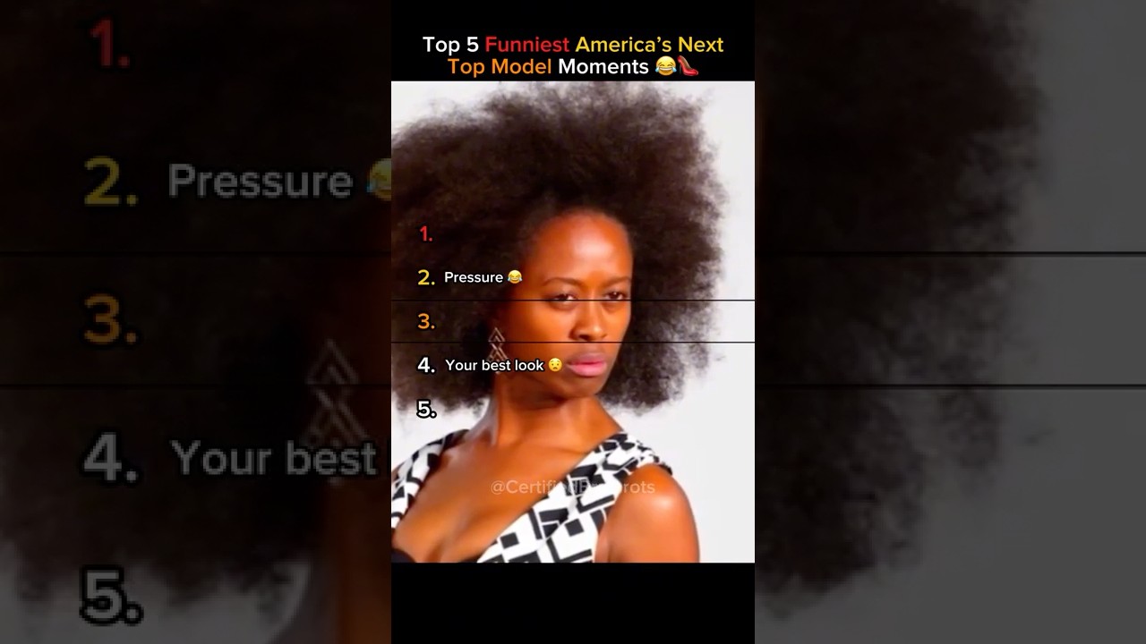 Top 5 Funniest America's Next Top Model Moments (Models Losing It!) 😂👠
