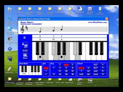 Piano Chords - Instant Chord Finder Software!