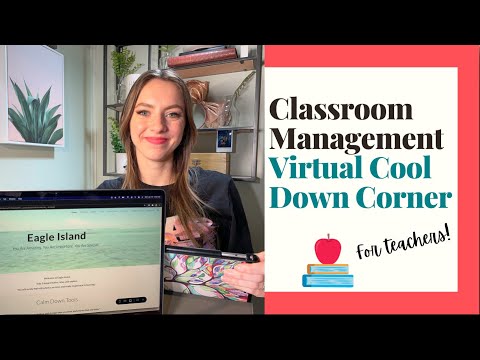 Classroom Management during COVID | Virtual Cool Down Corner | Quiet & Safe Space to Self Regulate