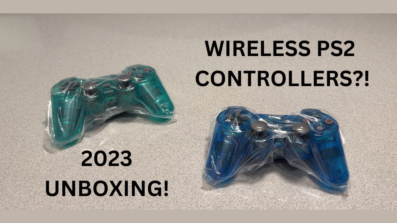 Wireless PS2 Controller Unboxing: The Ultimate Gaming Upgrade!