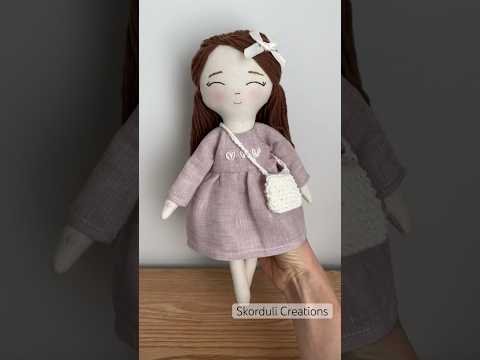 Little Doll - Handmade Sewing Project 🧵✂️🪡 Toys and payterns at https://www.SkorduliCreations.com