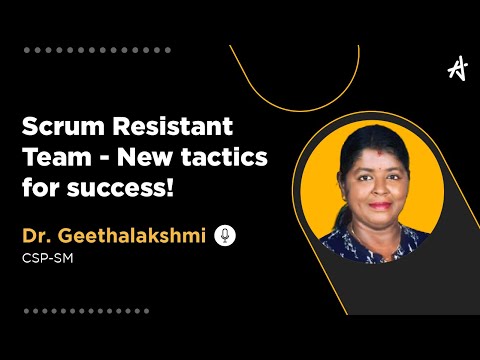 Scrum Resistant Team — Scrum Master's Revival Maneuvers | KnowledgeHut