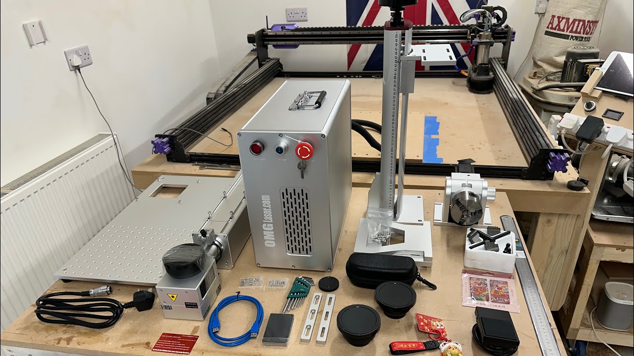 Fiber Laser Unboxing | OMG Laser MOPA JPT Unbox & Setup Videos