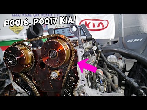 CODE P0016 P0017 CAMSHAFT CRANKSHAFT CORRELATION KIA SPORTAGE SORENTO