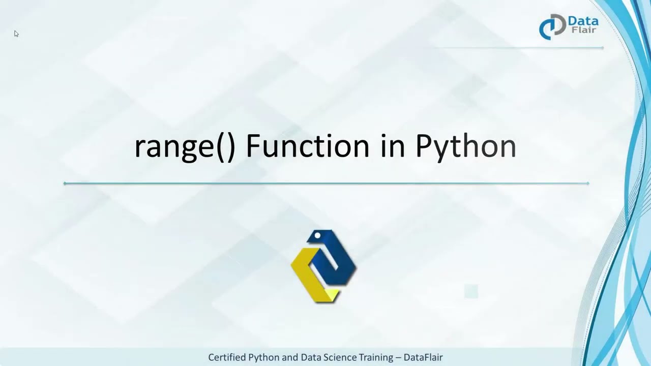 Python range() Function