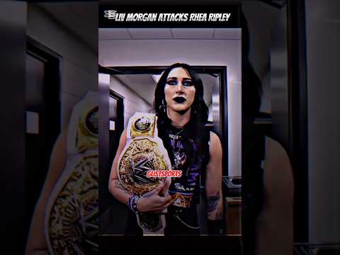 Liv Morgan Attacks Rhea Ripley Backstage#wwe#livmorgan#rhearipley#wweshorts#sports#wrestling