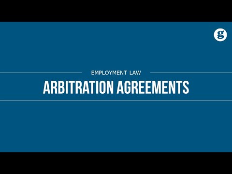 Arbitration Agreements