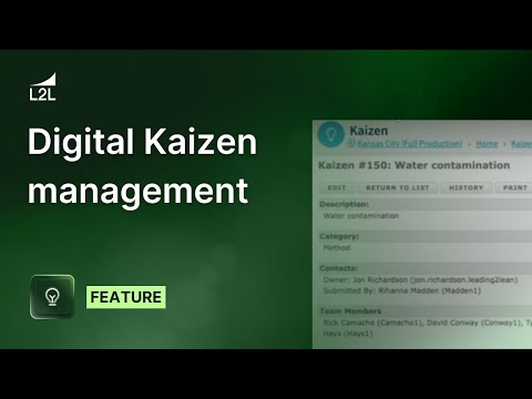 L2L Tips and Tricks - Digital Kaizen Management