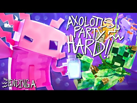 Dan Bull - MINECRAFT AXOLOTL RAP | "Axolotls Party Hard" | Animated ...