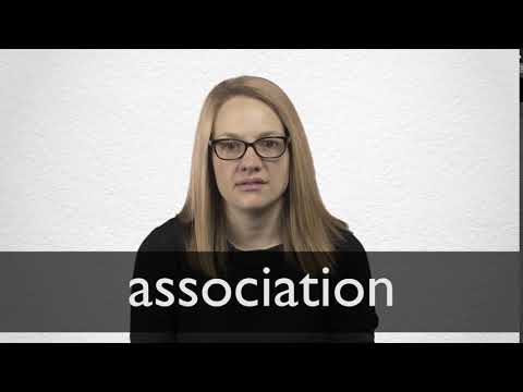 ASSOCIATION definition and meaning | Collins English Dictionary