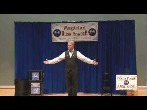 Hire Magician Russ Nowack - Hocus Pocus Entertainment - Children's ...