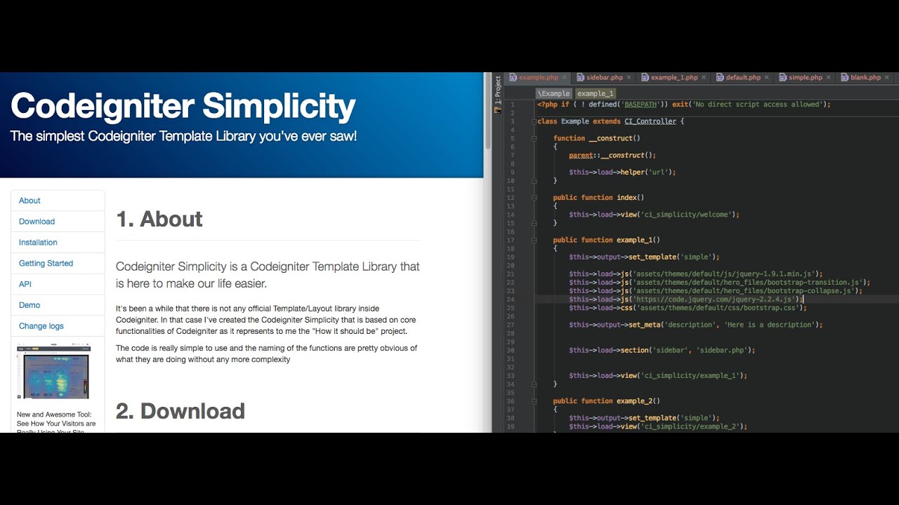 Tutorial: Codeigniter Simplicity - how to install step by step