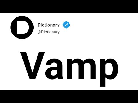 Vamp Meaning In English