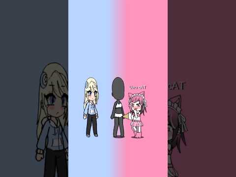 Normal gacha vs gacha heat! #gacha #cringe #stopheat