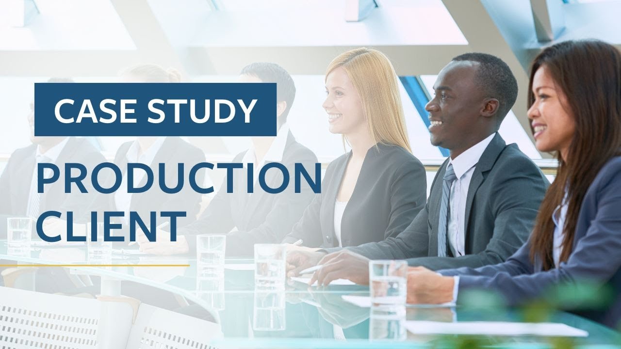 Private Equity Talent Solutions Case Study | Production Portfolio Company