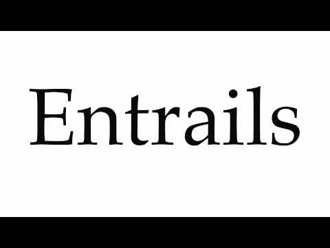 How to Pronounce Entrails